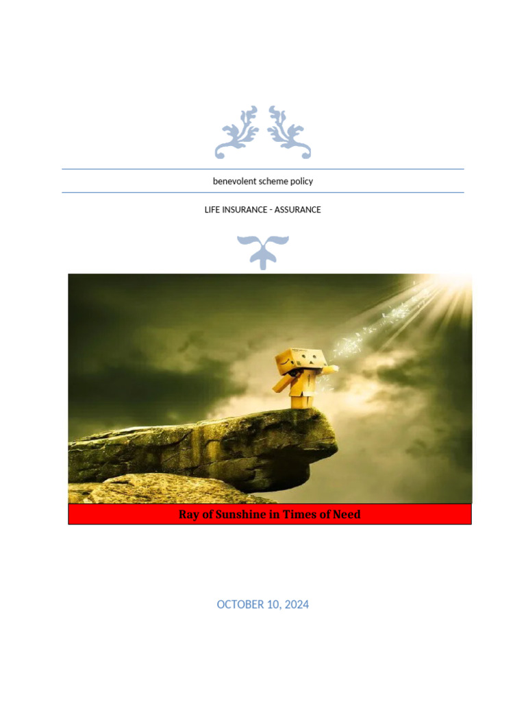 ST Sacco Benevolent Scheme Rules and Regulations | PDF | Life Insurance ...