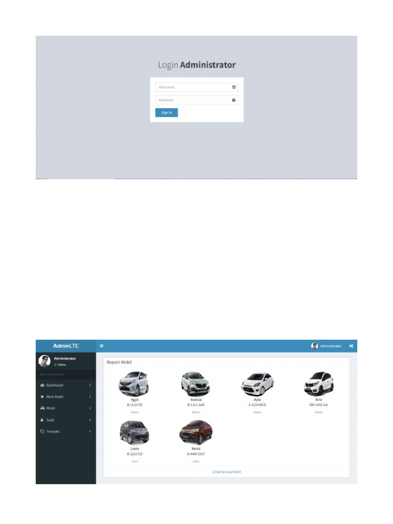 Tampilan Yang Akan Dibuat Ke Balsamiq | PDF