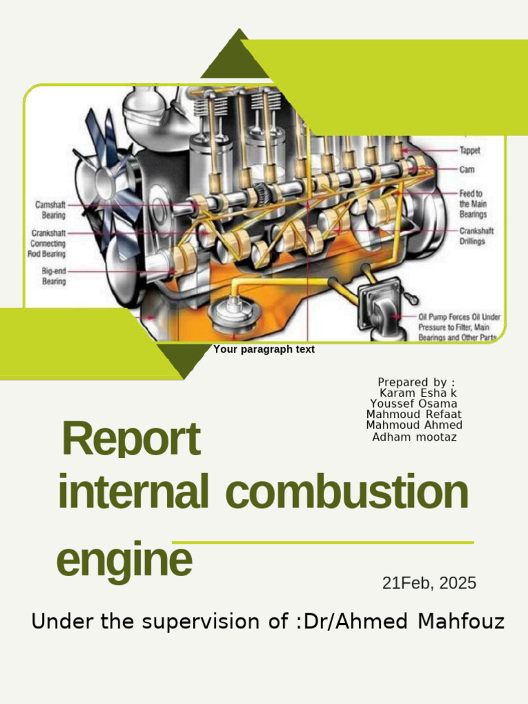 Internal Combustion Engine Overview | PDF | Internal Combustion Engine ...