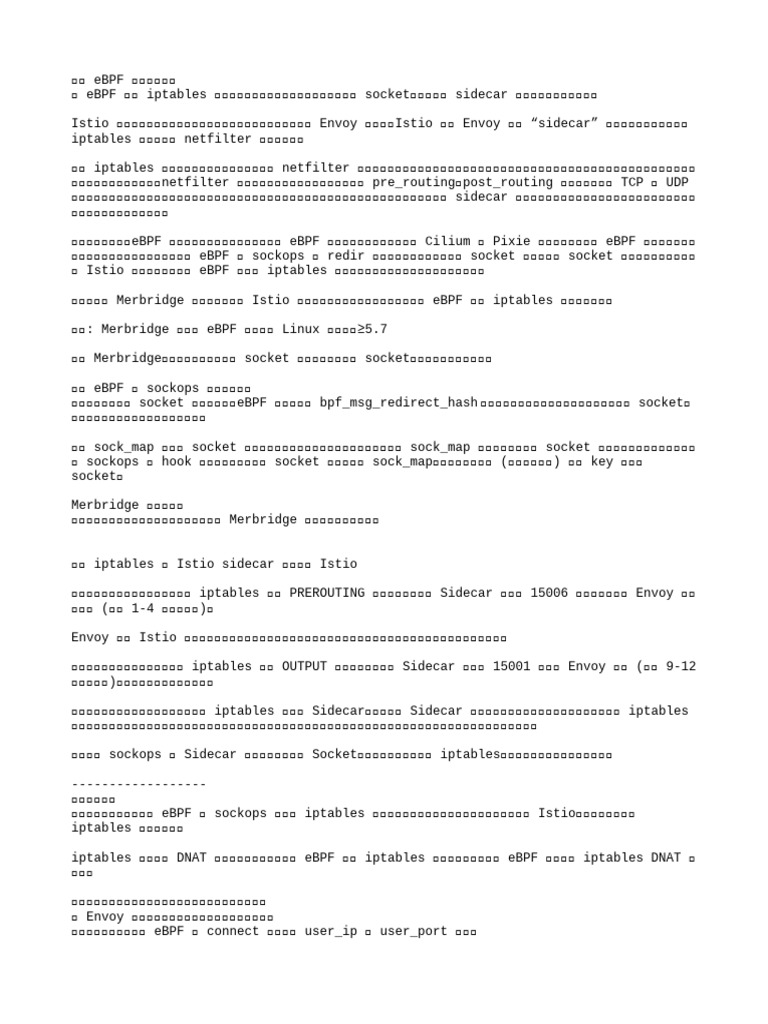 使用 eBPF 实现网络加速 | PDF