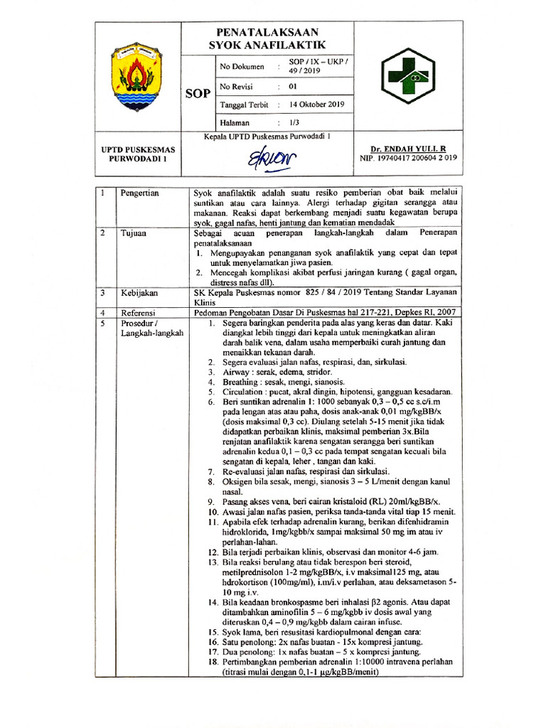 Anafilaksis | PDF