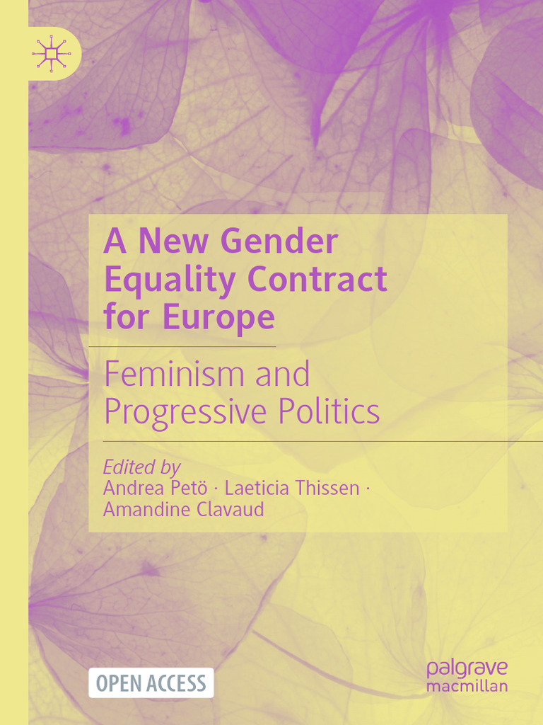 A New Gender Quality Contract | PDF | Cost Of Living | Gender Studies