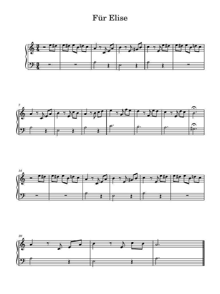Für Elise | PDF