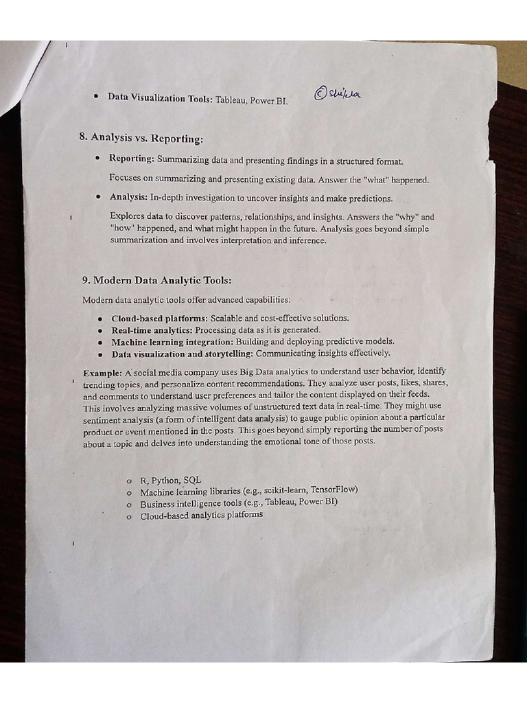 Bigdata Unit 1 | PDF