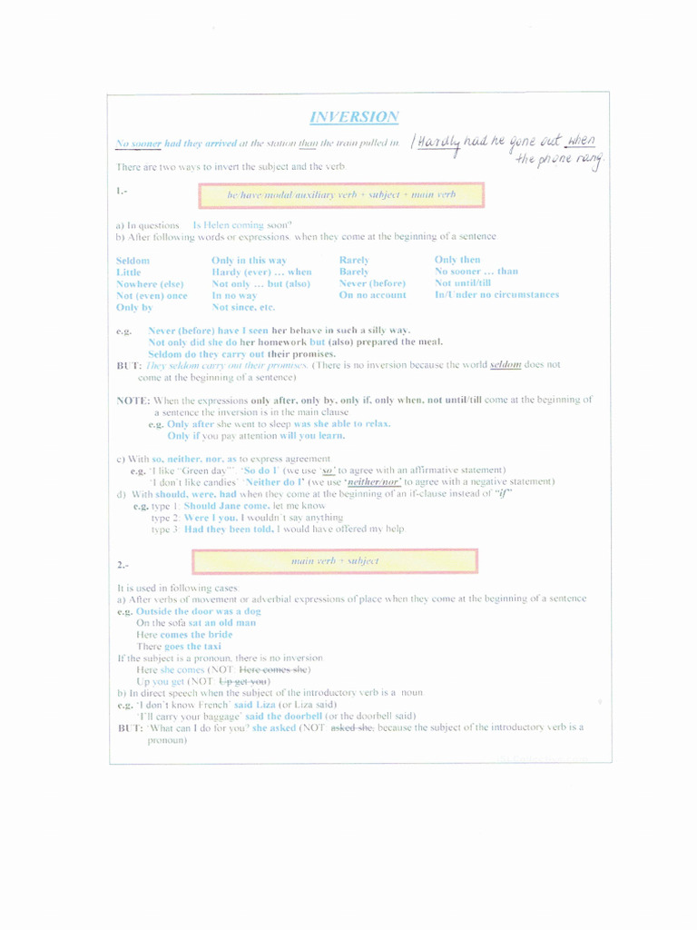 Inversion Theory | PDF