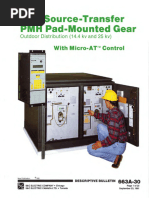Manual PMH Pad-Mounted Gear | PDF | Fuse (Electrical) | Switch