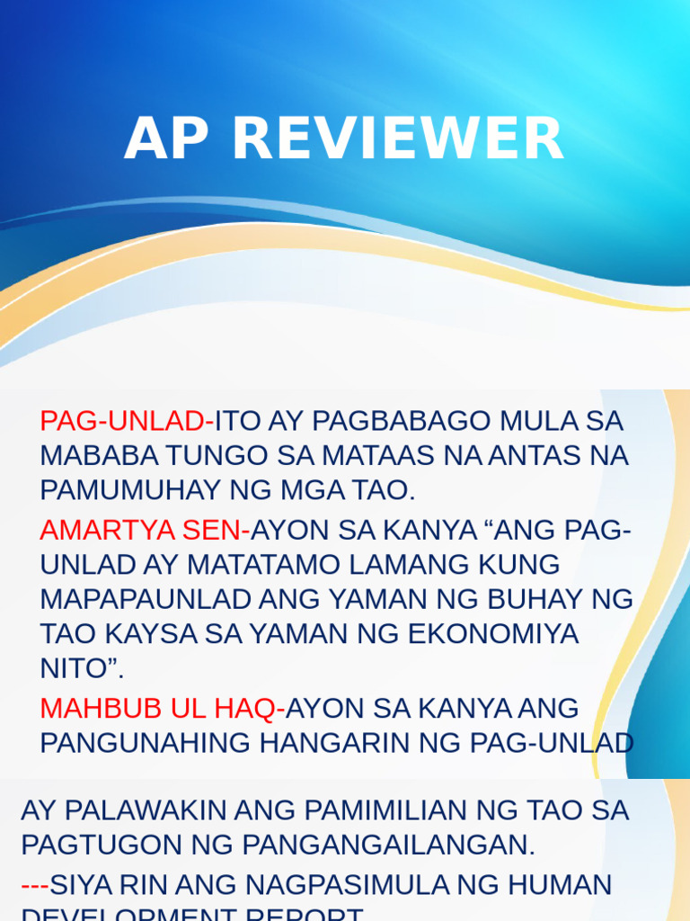 AP Reviewer | PDF