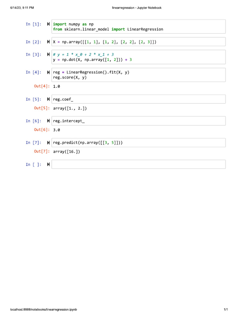 Linear Regression | PDF