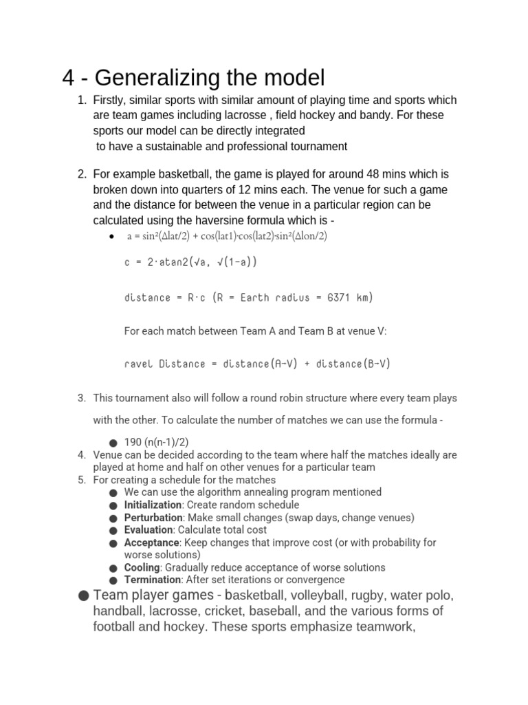 4 - Generalizing The Model | PDF