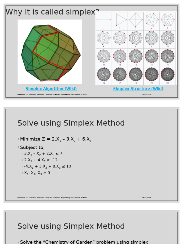 Artificial Variables Techniques | PDF | Mathematical Optimization ...
