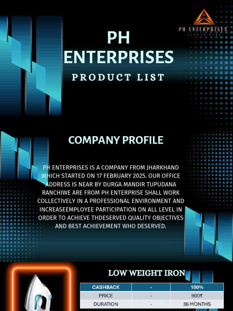 PH Products List | PDF