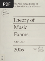 ABRSM Grade 3 Music Theory Practice | PDF | Art