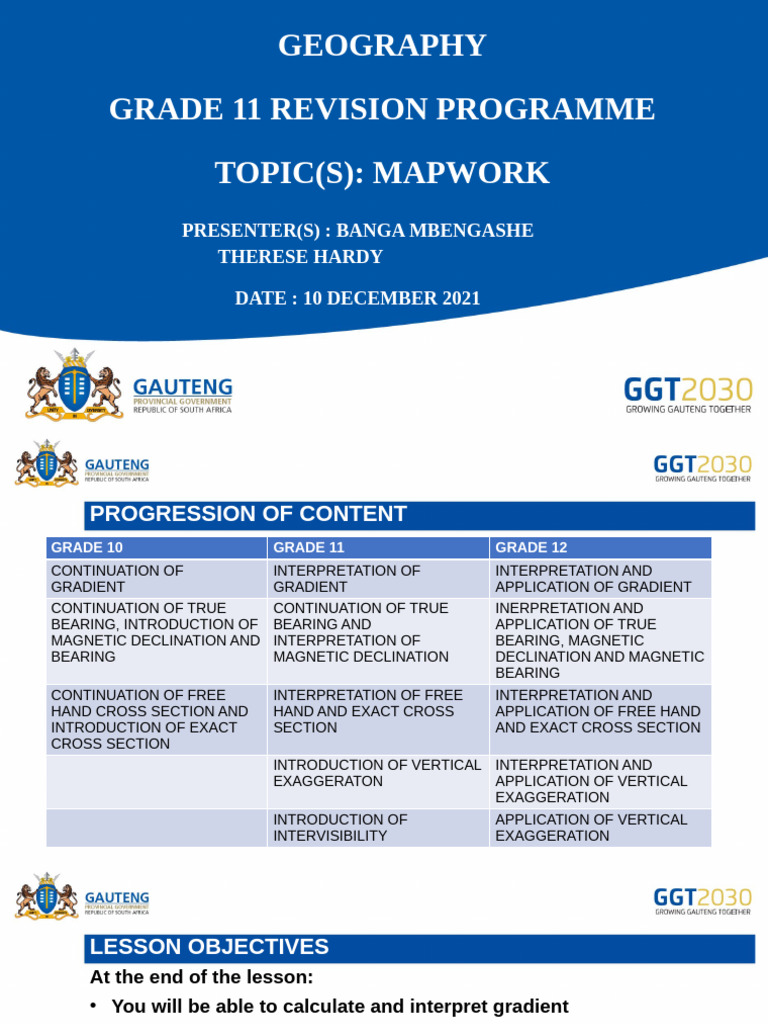 Map Work Part Two Banga | PDF | Slope