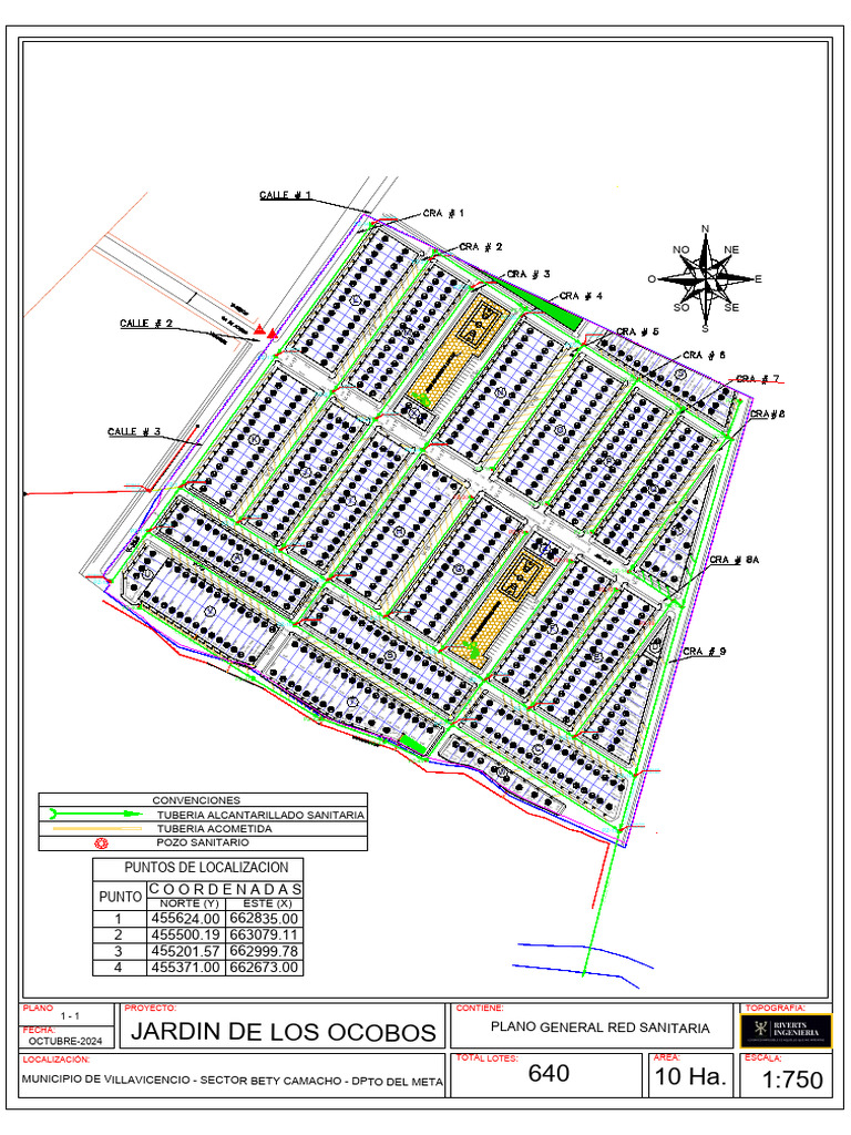 Plano Jardin de Los Ocobos Final | PDF