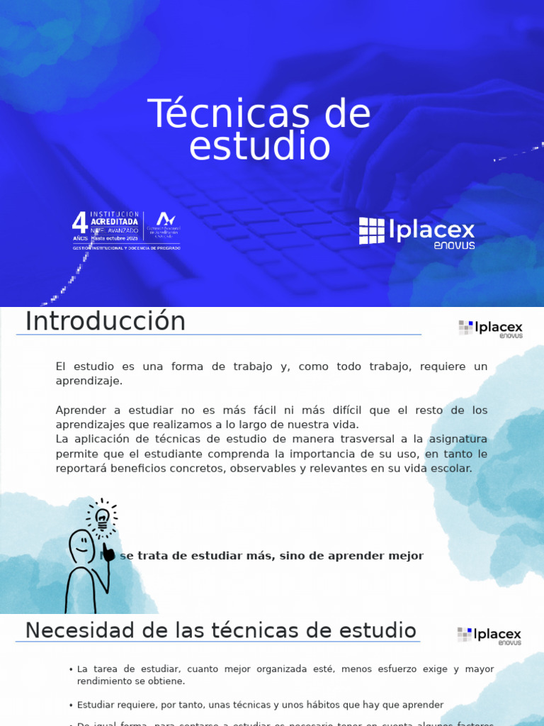 Tecnicas de Estudio | PDF | Aprendizaje | Habilidades de estudio