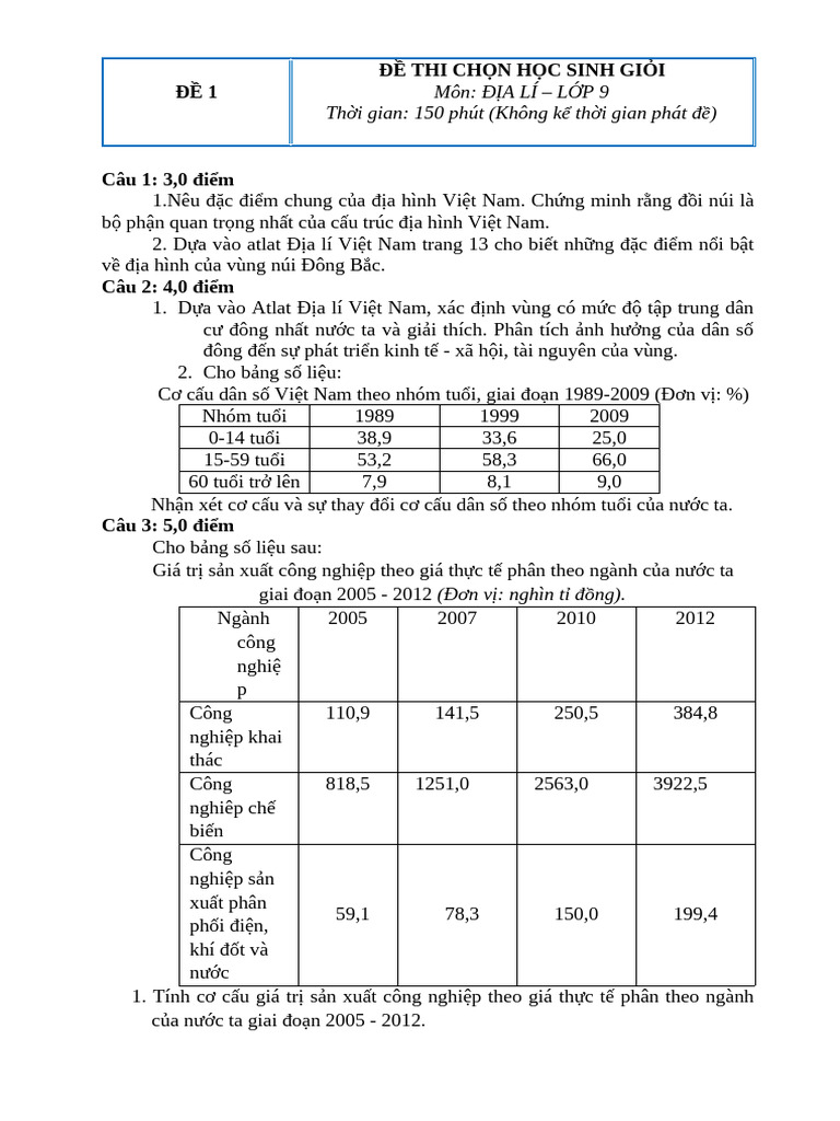 20 đề luyện thi hsg | PDF