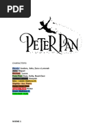Peter Pan Monologues | PDF | Peter Pan | Wendy Darling