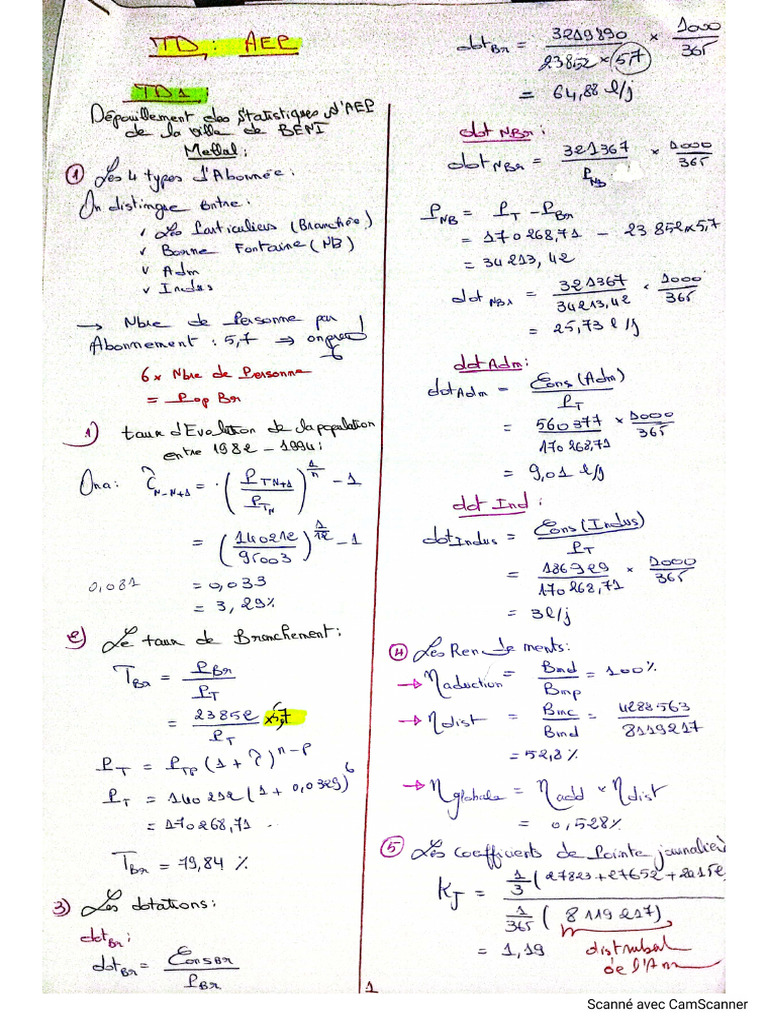 TD (Correction) | PDF