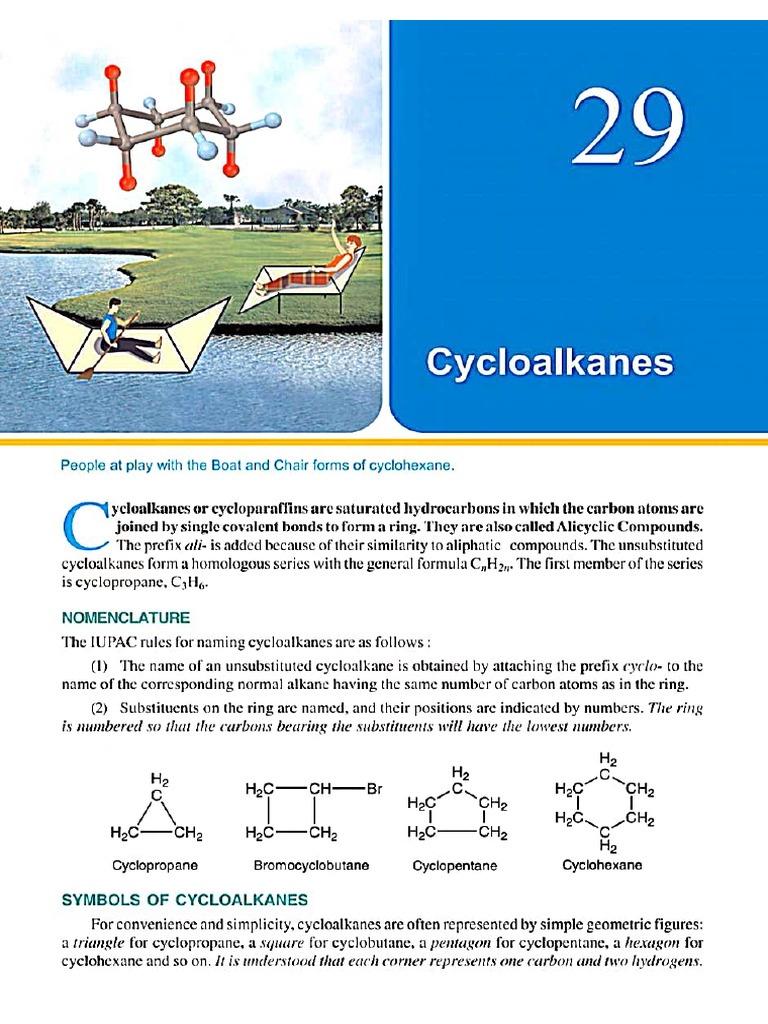 CYCLOALKANES | PDF