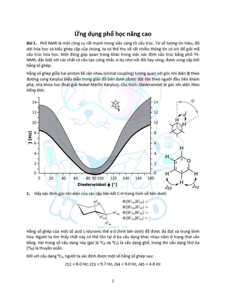 NGD NG PH H C Nâng Cao: Diederwinkel Là Góc NH Di N Theo Ti C | PDF