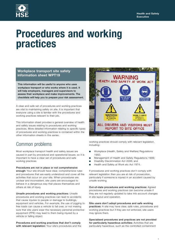 WPT 19 | PDF | Occupational Safety And Health | Risk