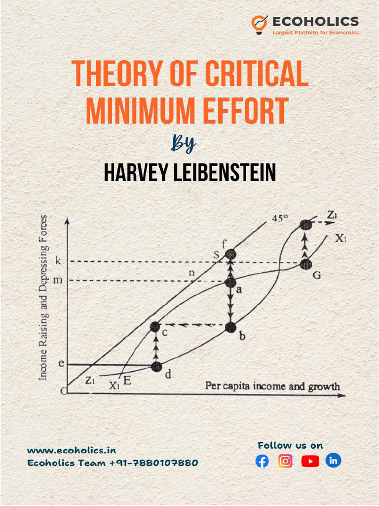 63. Theory of Critical Minimum Effort WITH MODIFICATIONS | PDF ...