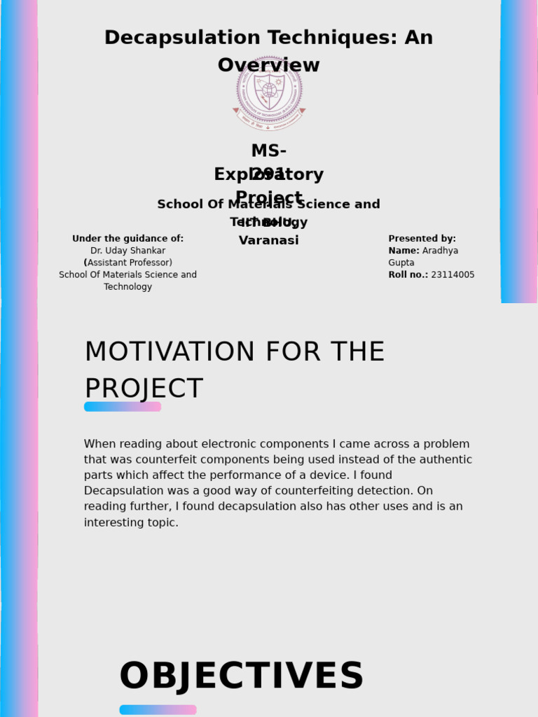 Decapsulation An Overview | PDF | Chemical Substances | Epoxy