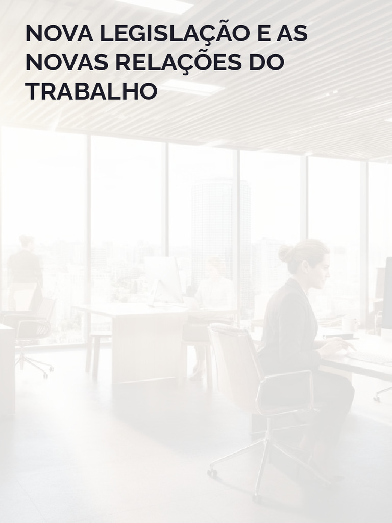 Nova Legislacao e As Novas Relacoes Do Trabalho | PDF | Sindicato | Lei ...