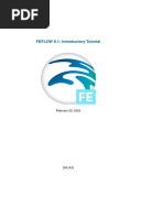 FEFLOW 70 Introductory Tutorial | PDF | Finite Element Method | Aquifer