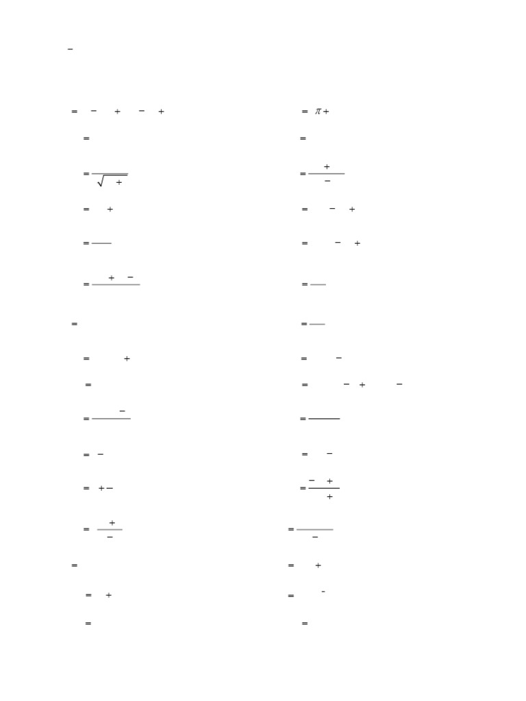 7.09 - Mixed Differentiation Answer Key | PDF | Mathematics | Analytic ...