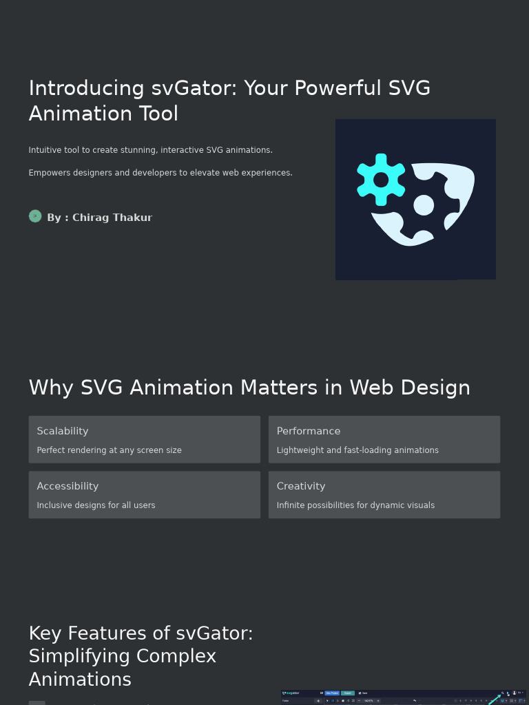 Introducing-svGator-Your-Powerful-SVG-Animation-Tool (3) | PDF | Web ...