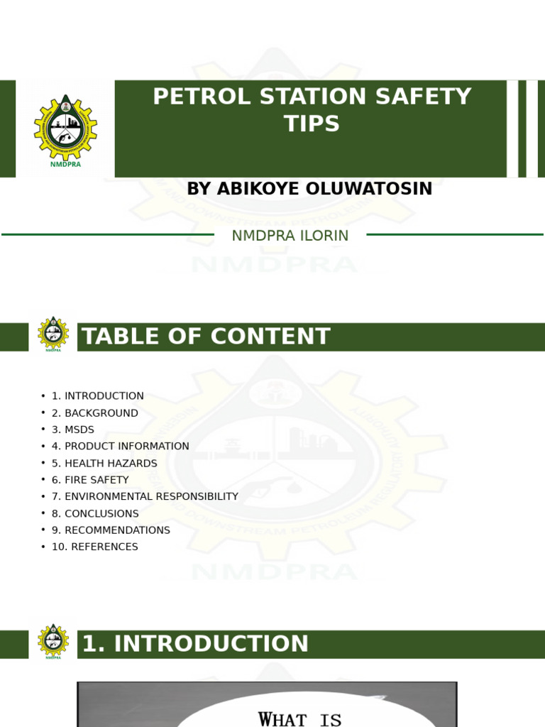 Petrol Station Safety Guidelines | PDF | Gasoline | Fire Safety