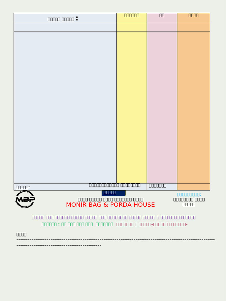 MONIR VAI MEMO | PDF