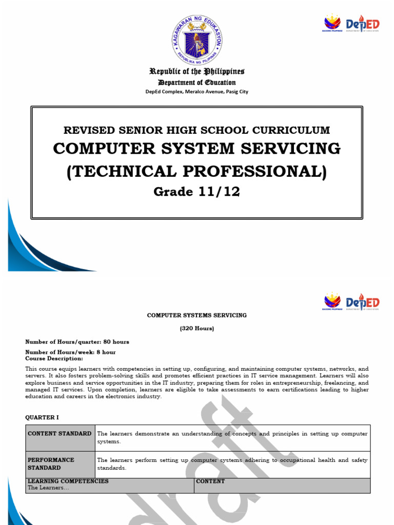 ICT Computer System Servicing | PDF | Computer Network | Domain Name System