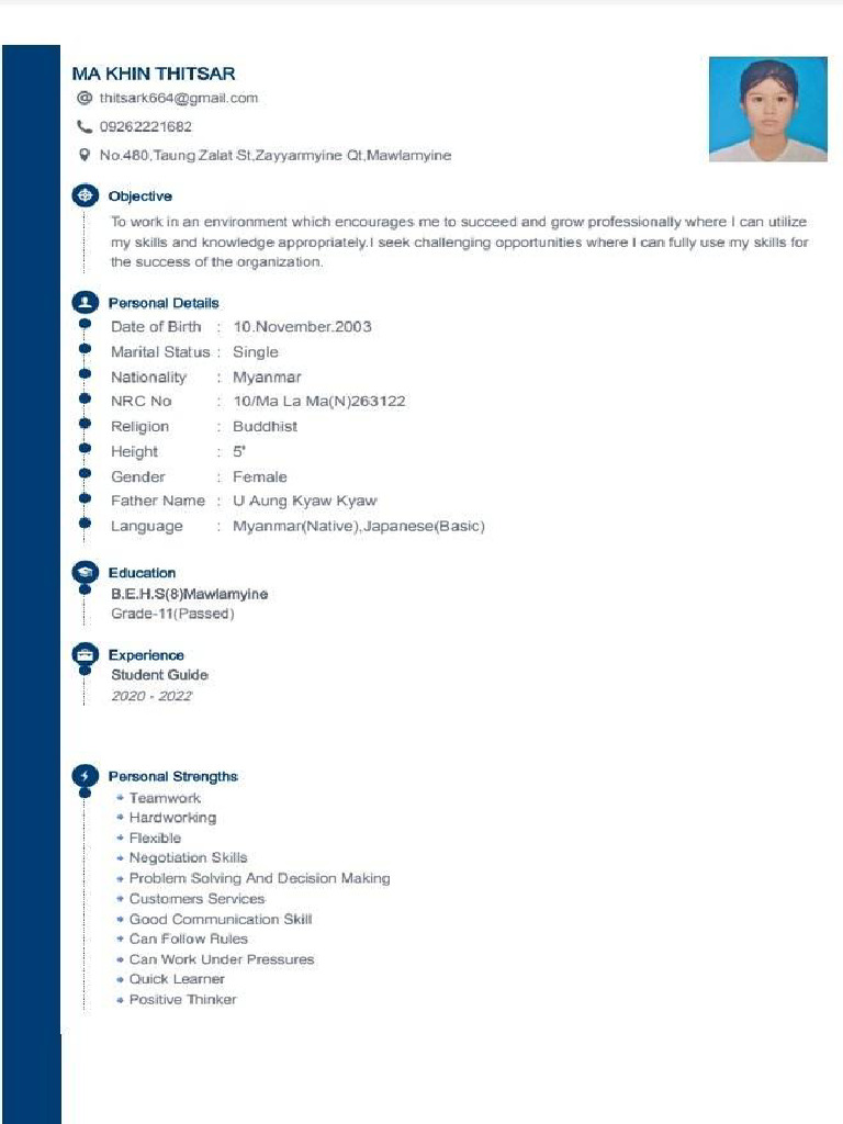 Khin Thitsar PDF | PDF