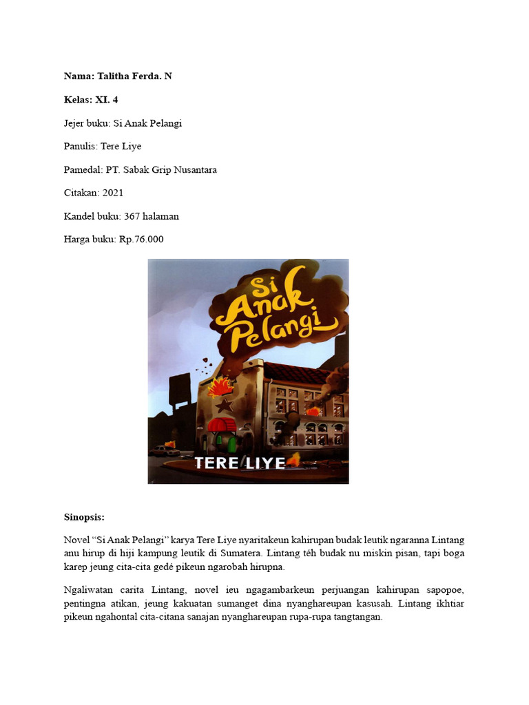 Dokumen Sinopsis | PDF