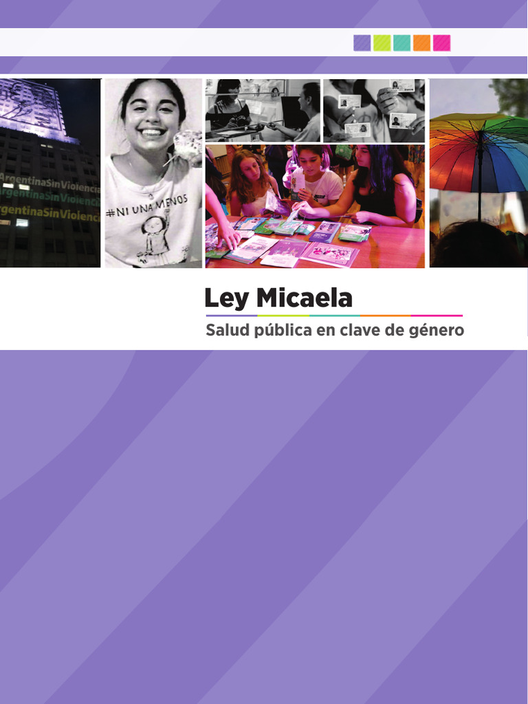 Cuadernillo Ley Micaela | PDF | Masculinidad | Género