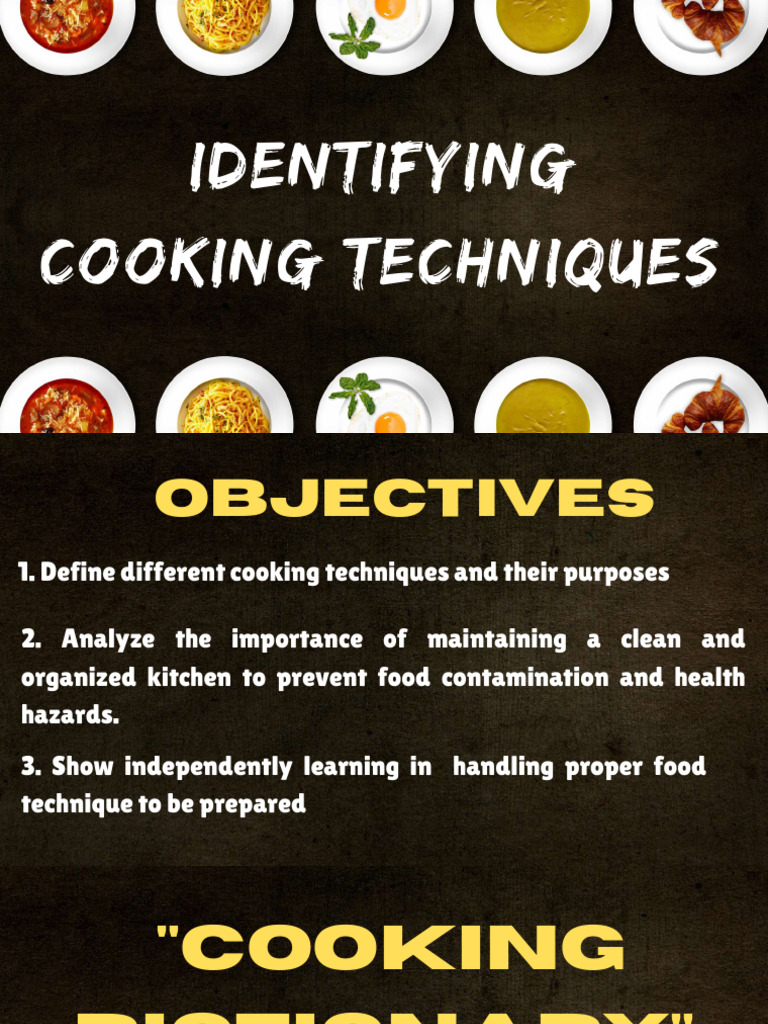 Identify Cooking Techniques | PDF | Grilling | Cooking