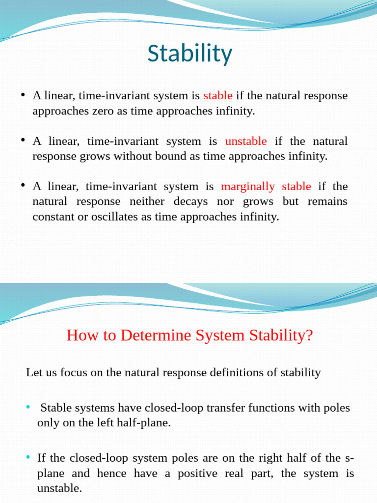 Stabilty Routh Hurwitz | PDF | Stability Theory | Mathematics