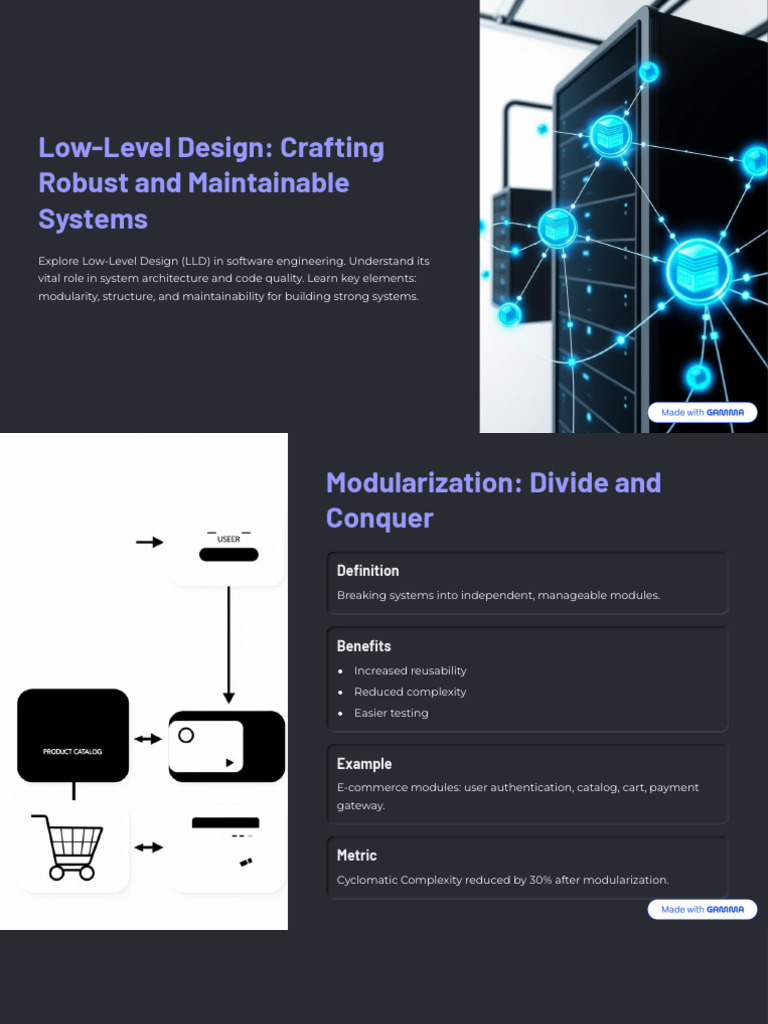 Low Level Design Crafting Robust and Maintainable Systems | PDF ...