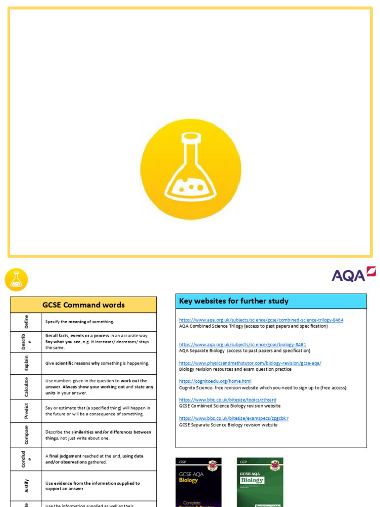 GCSE Biology Revision Resources Guide | PDF | Cellular Respiration | Heart
