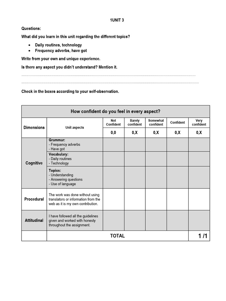 Coevaluation Units 3and4 | PDF | Linguistics | Learning