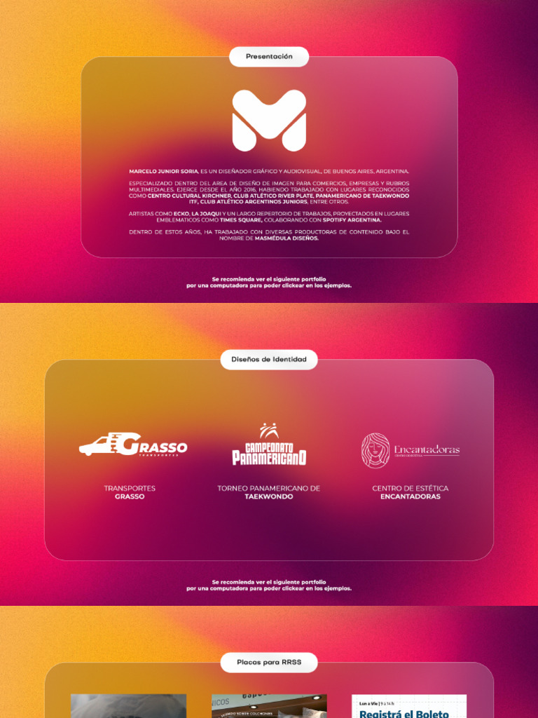 Marcelo Junior Soria (Riko Marketing) - PORTFOLIO | PDF