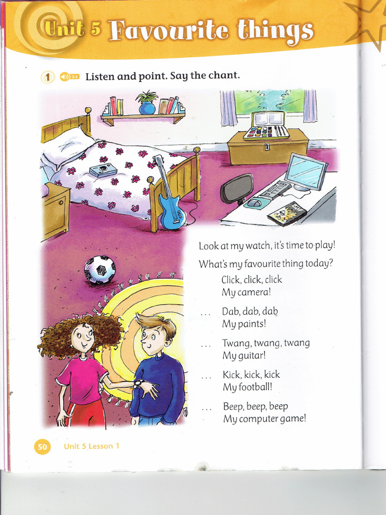 UNIT_5-FAVOURITE_THINGS | PDF