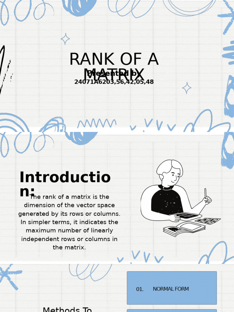 Rom With Rolls Final | PDF | Matrix (Mathematics) | Determinant