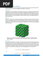 Crystalline Structure of NaCl, CSCL | PDF | Crystal Structure | Ion