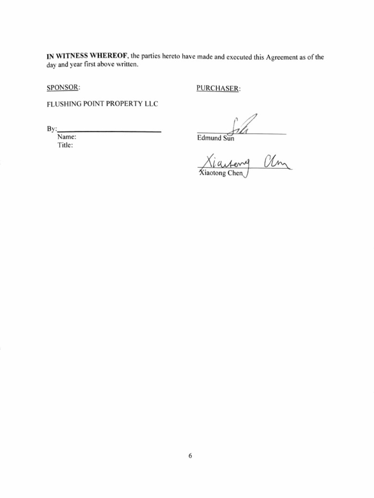 Rider Signature Page | PDF