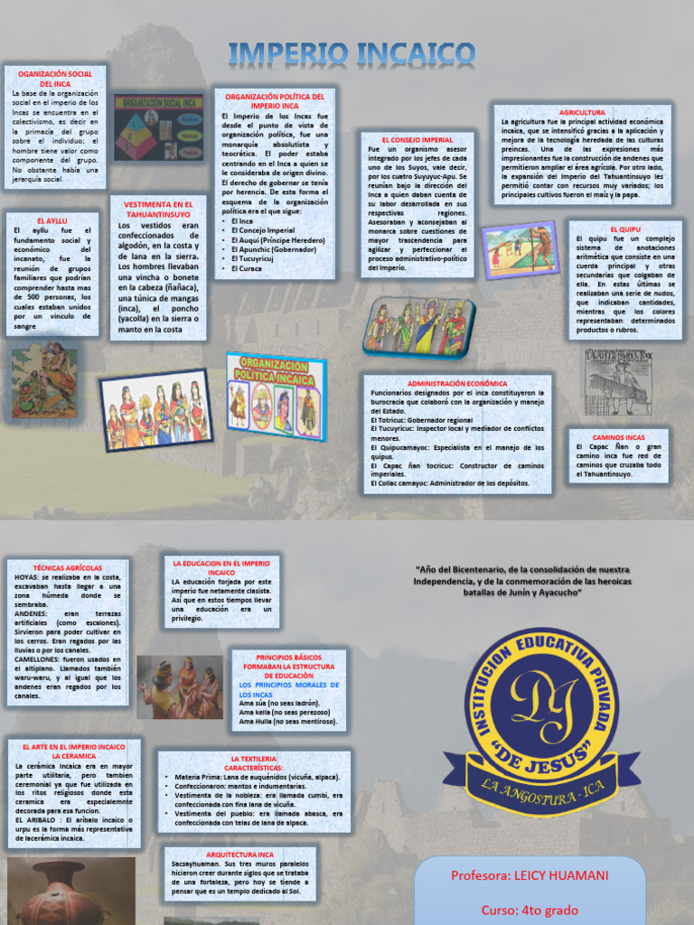 IMPERIO INCAICO | PDF | Imperio Inca