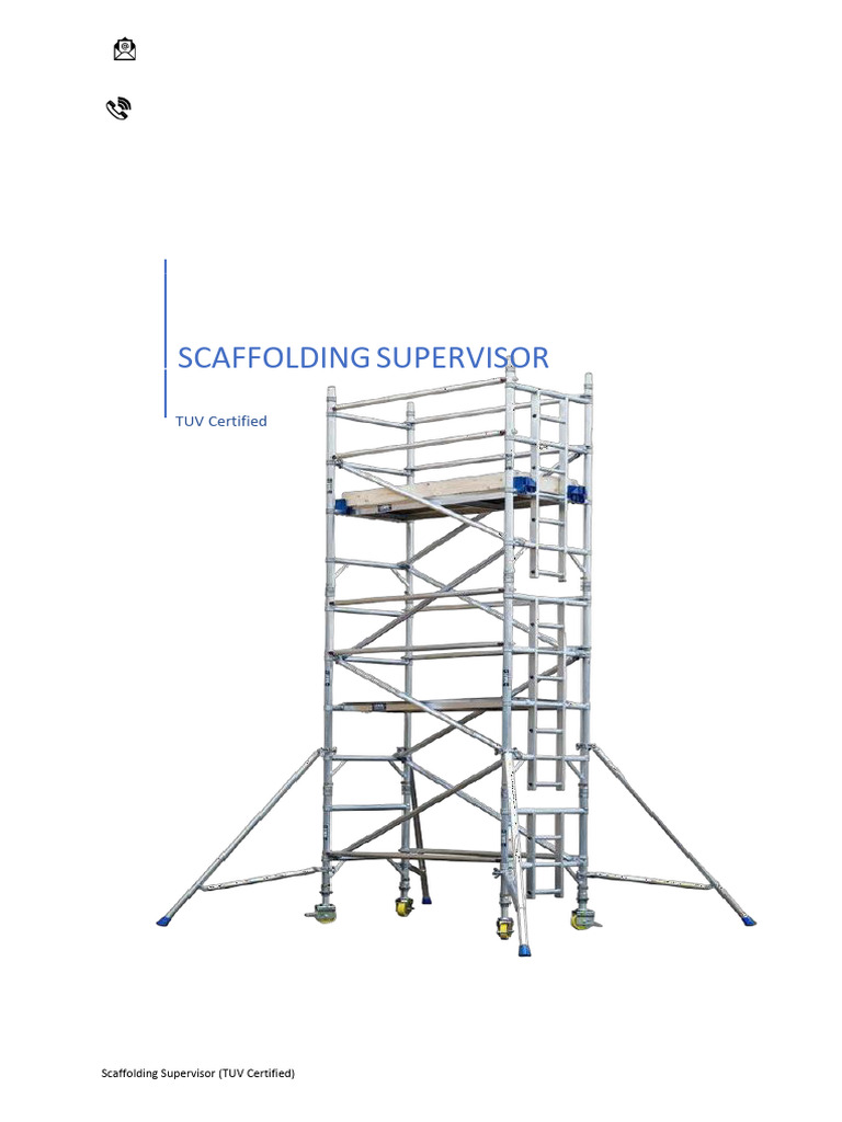 ZULFIQAR AHMAD CV Scaffolding Supervisor | PDF