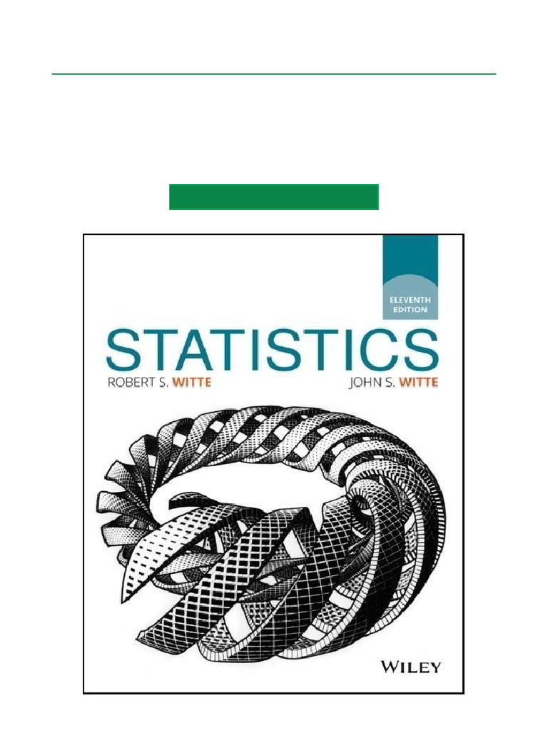 Statistics, 11th Edition Official Download | PDF | Analysis Of Variance ...